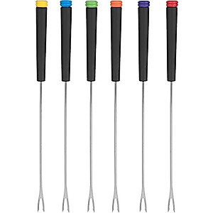 Trudeau Meat Fondue Forks, Set of 6