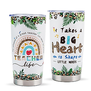 Teacher Appreciation Gift Idea for Women - End of Year Thank You Basket from Student, Welcome Back to School, Unique New Teachers Day Graduation Gift (B)