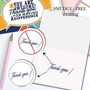 Hat Acrobat Employee Appreciation Cards with Envelopes - 24 Encouragement Cards to Inspire Your Team, Staff, Appreciation Cards for Students or The Perfect Appreciation Gifts Compliment (8 designs)