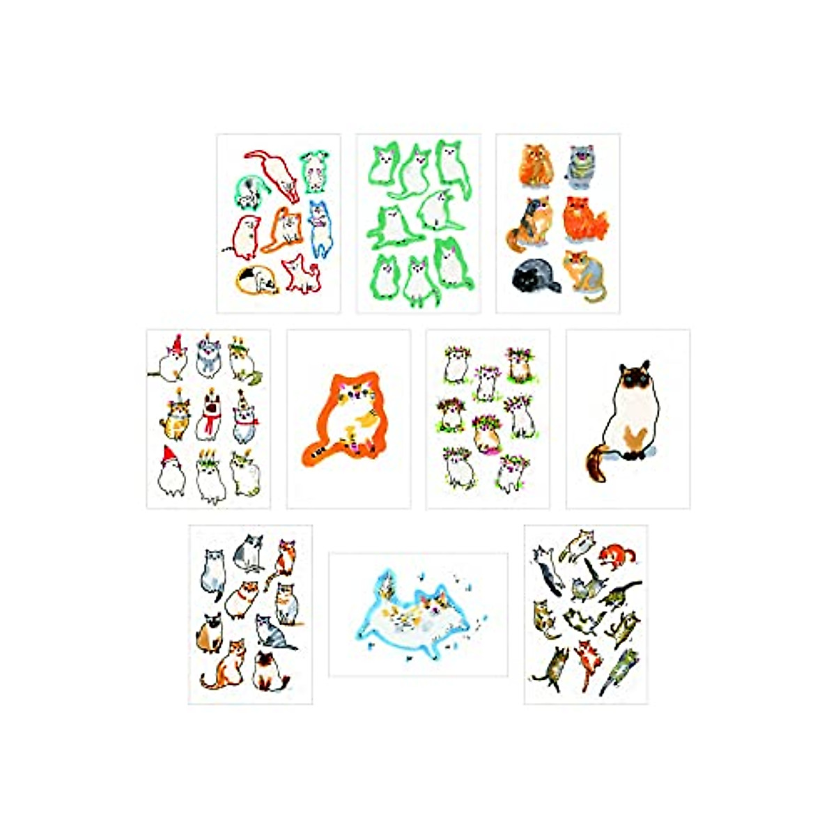 Princeton Architectural Press Cat Box: 100 Postcards by 10 Artists