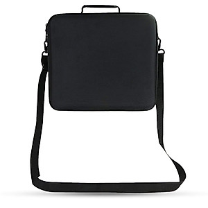 co2CREA Hard Travel Case Replacement for Xbox Series S Game Console Wireless Controller (Black Case)