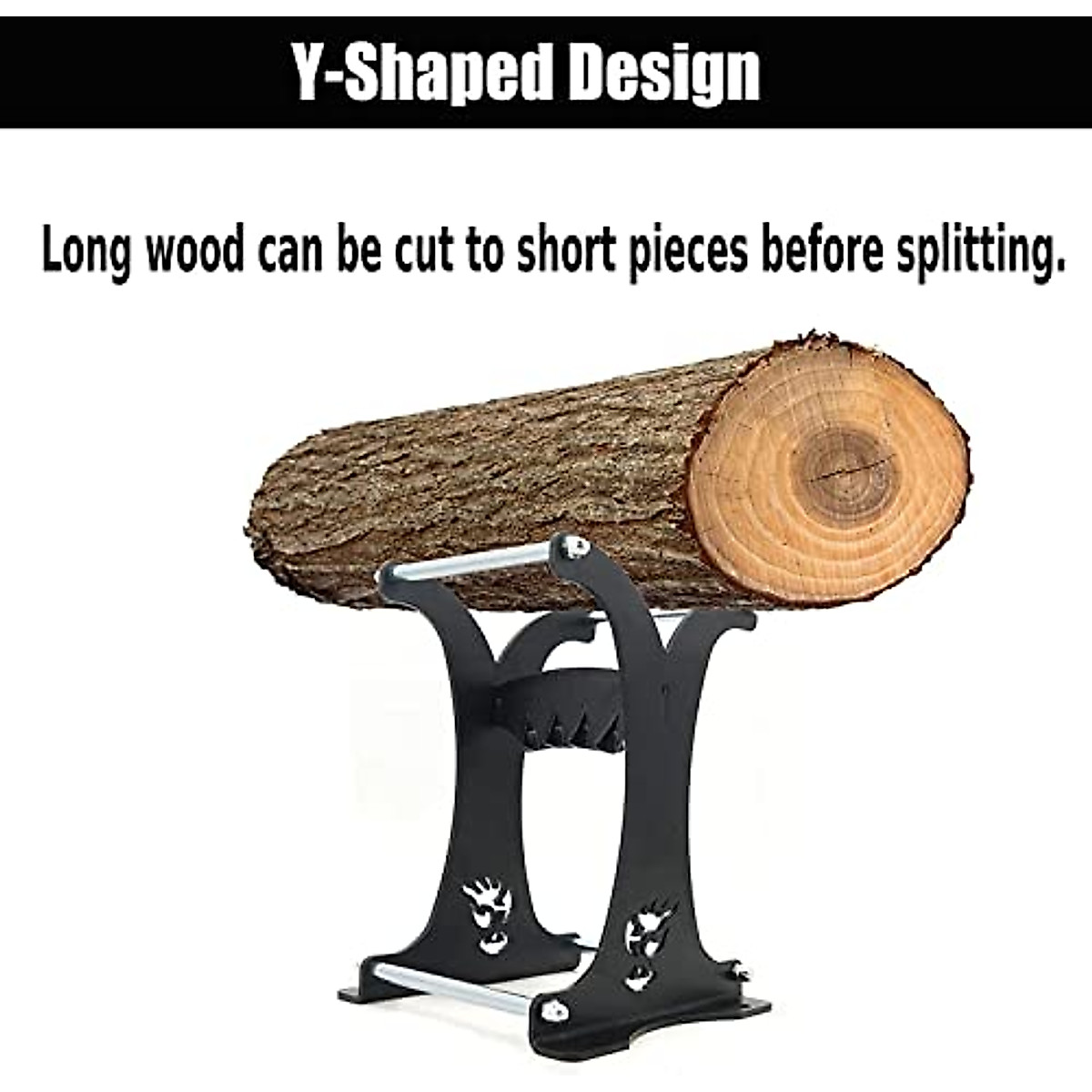 Wood Splitter Manual Firewood Splitter, Wood Splitter Wedge Heavy Duty Kindling Splitter Wedge Log Splitter