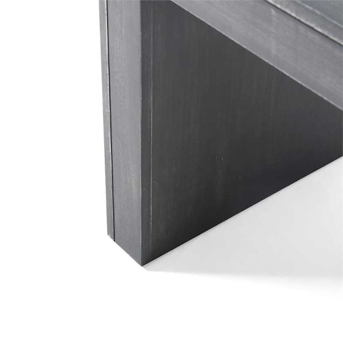 Jacqueline Farmhouse Acacia Wood Dining Bench, Black