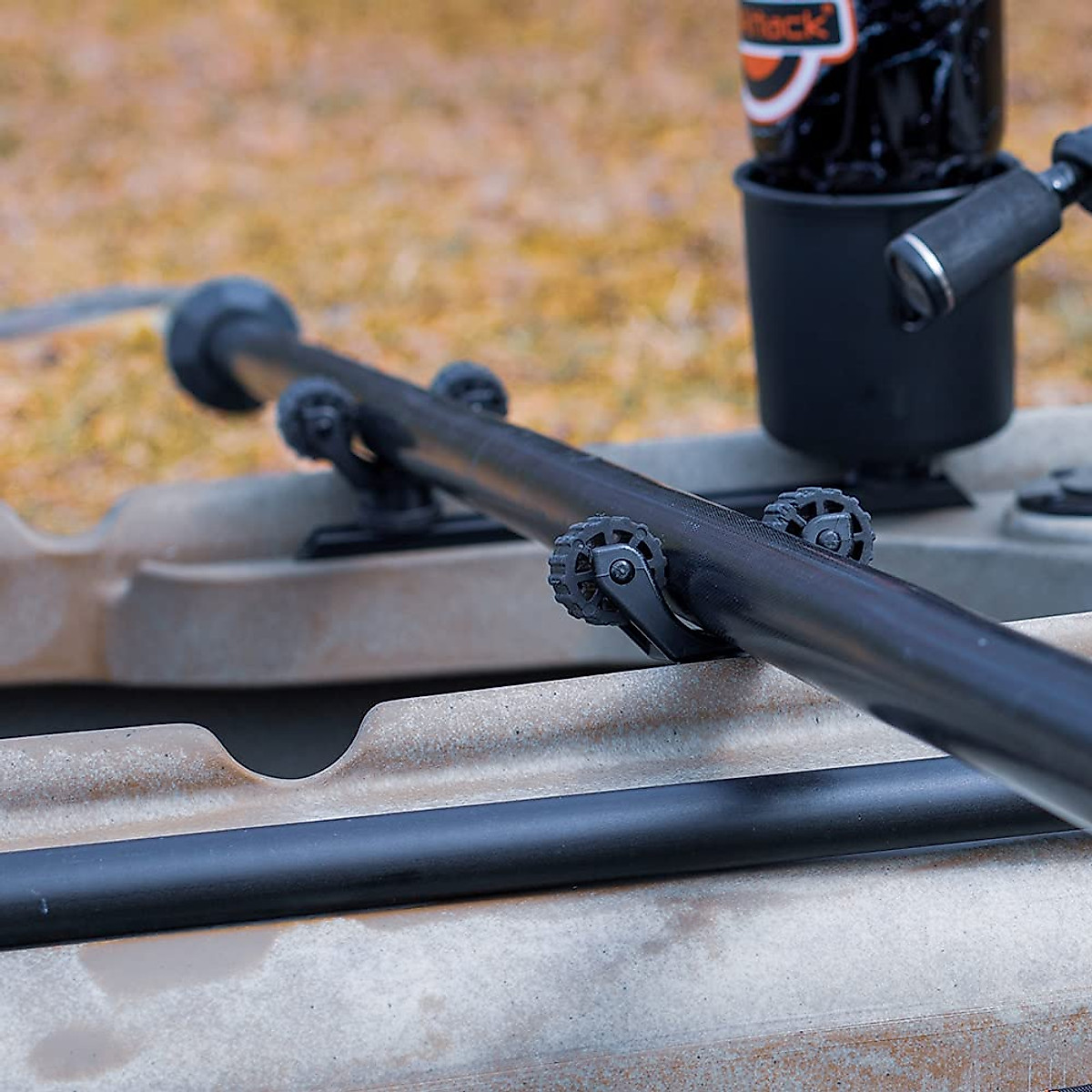 YakAttack RotoGrip Paddle Holder, Track Mount