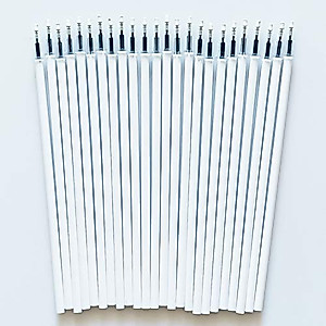 sencoo 100 pack 0.5 mm Black Gel Ink Pen Replace Refills