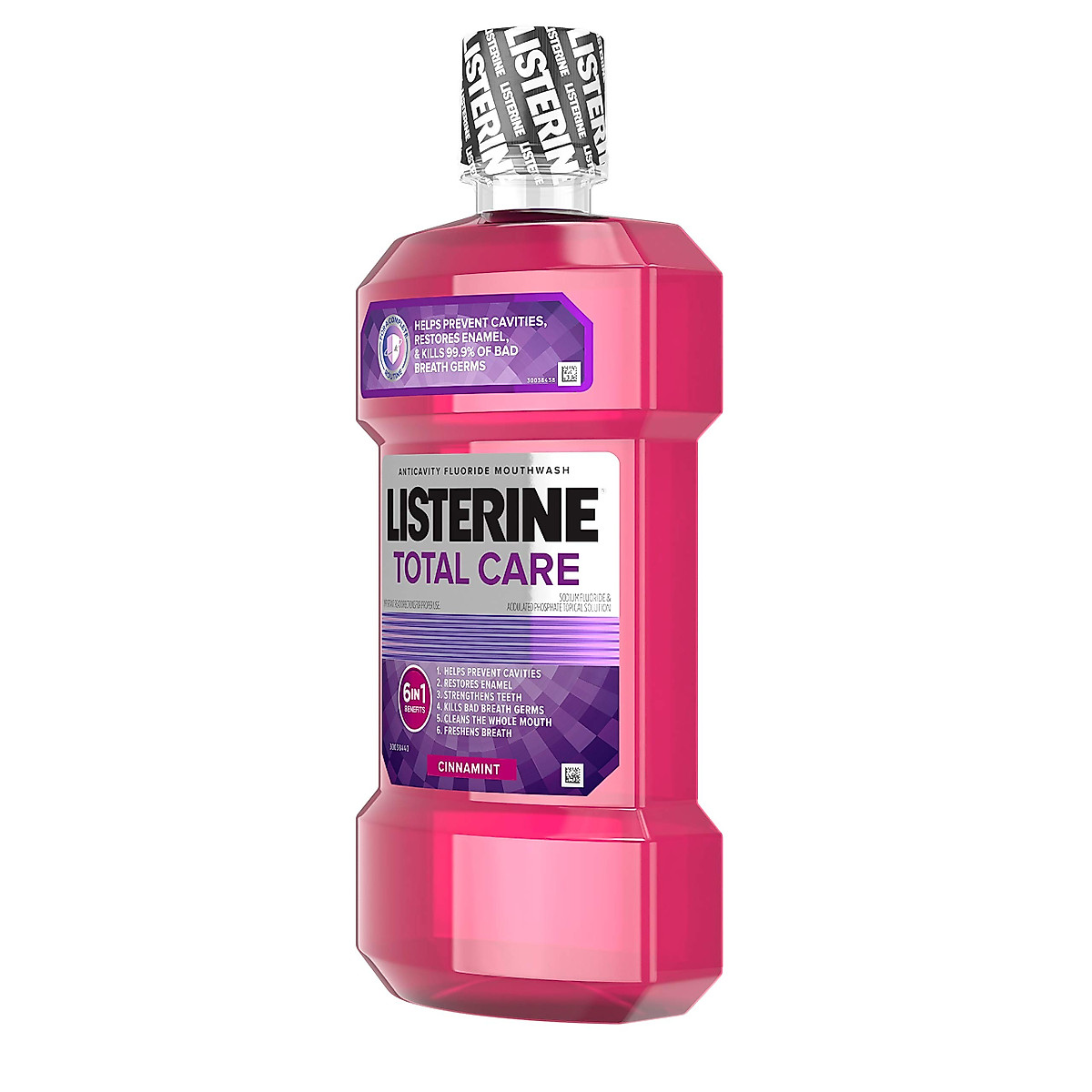 Listerine Total Care Anticavity Mouthwash Cinnamint, 1 Liter ( 1 QT 1.8 FL oz )