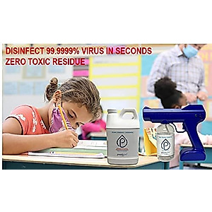 Purefypro Disinfectant (68oz) - Kills 99.9999% Viruses HIV, Monkeypox, Hepatitis, Norovirus, VRE, MRSA, No Rinse, No Residue. Suitable for All Surfaces