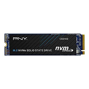 PNY CS2140 500GB M.2 NVMe Gen4 x4 Internal Solid State Drive (SSD) - M280CS2140-500-RB
