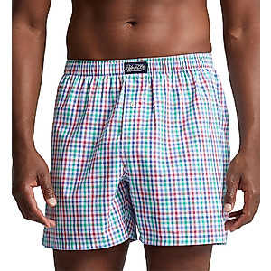 POLO RALPH LAUREN Boxers Fairway Yarn Dyed Plaid Boxer Shorts Mens Polo Underwear XL
