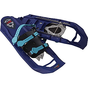 MSR Shift Youth Snowshoes for Teens and Young Adults (Pair), Tron Blue, 19"