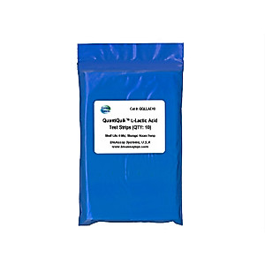 QuantiQuik L-Lactic Acid Quick Test Strips (10 Strips)