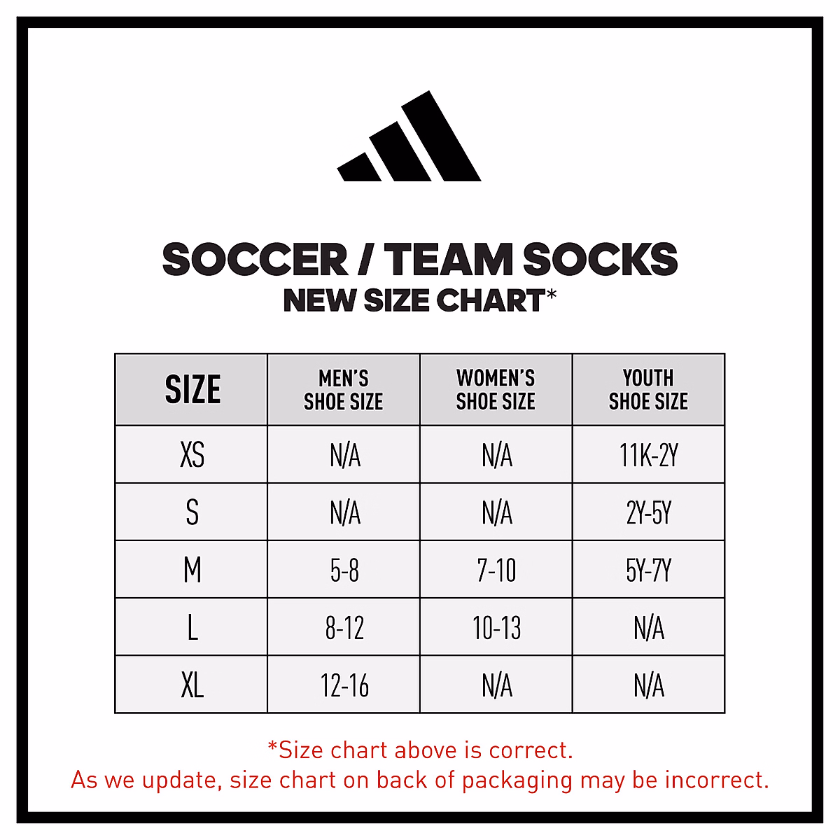 adidas Copa Zone Cushion 4 Soccer Socks (1-Pair) for Men, Women, Boys and Girls, White/Black, Medium