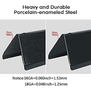 Hisencn 18 inch 69866 Grill Warming Rack, 7635 15.3 inch Flavor Bars for Weber Spirit E210 S210 E220 S220 Gas Grills with Up Front Controls Model