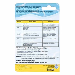 Tetra EasyStrips 6-in-1 Aquarium Test Strips, 400 Pack