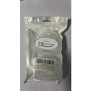 Mouth Guard for Grinding Teeth, Dental Guard, 2 Sizes 4 Pieces, Stops Bruxism Night Guard, Clenching Mouthguard