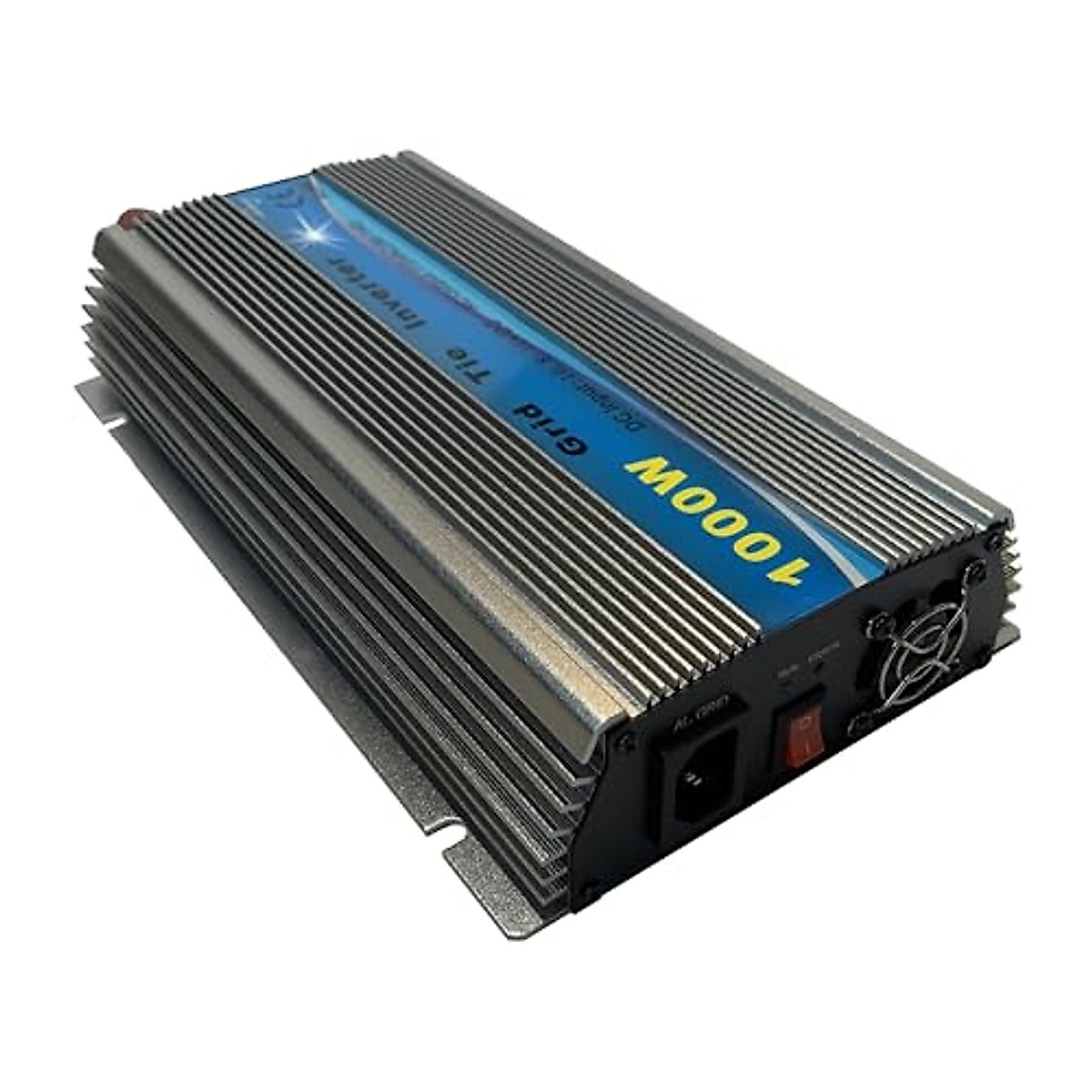 KRXNY 1000W Grid Tie Inverter Pure Sine Wave Stackable MPPT Solar Power 10.8-30V DC Input 110V AC Output for 18V Solar Panel