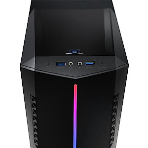 MSI Aegis SE Gaming Desktop, Intel Core i5-10400F, GeForce GTX 1660 Ti, 16GB Memory, 240GB SSD + 1TB HDD, WiFi 6, VR-Ready, Windows 10 Home Plus (10SI-211US)