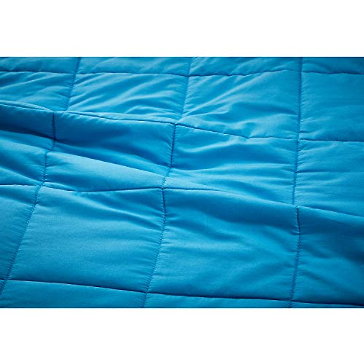 TONGDADA Kids Weighted Blanket | 40''x60'',7lbs | for Child Between 55-80 lbs | Premium Cotton Material with Glass Beads | Teal