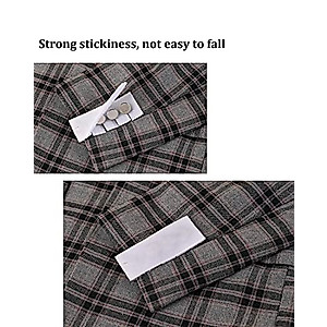 Decorative zipper and button protector set for mesh laundry bag, dryer, washing machine, prevent scratches decorative zipper and buttons, reduce washing noise