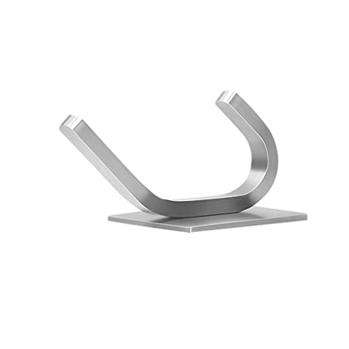 WODMB 3pcs Stainless Steel Self Adhesive Wall Coat Rack Key Holder Rack Towel Hooks Clothes Rack Hanging Hooks