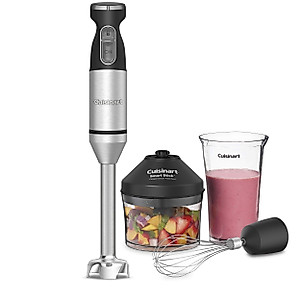 Cuisinart CSB-179 Smart Stick Hand Blender, 2019, Stainless Steel (Renewed)