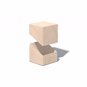 Ultimate Guard RTE Boulder 100+, Deck Case for 100 Double-Sleeved TCG Cards, Natural Color, 97% Renewable, Made in Germany, Secure & Durable Storage