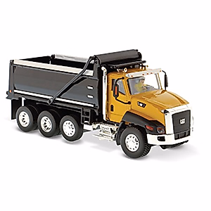 DM DIECAST MASTERS Caterpillar CT660 Dump Truck Yellow Core Classics Series Vehicle