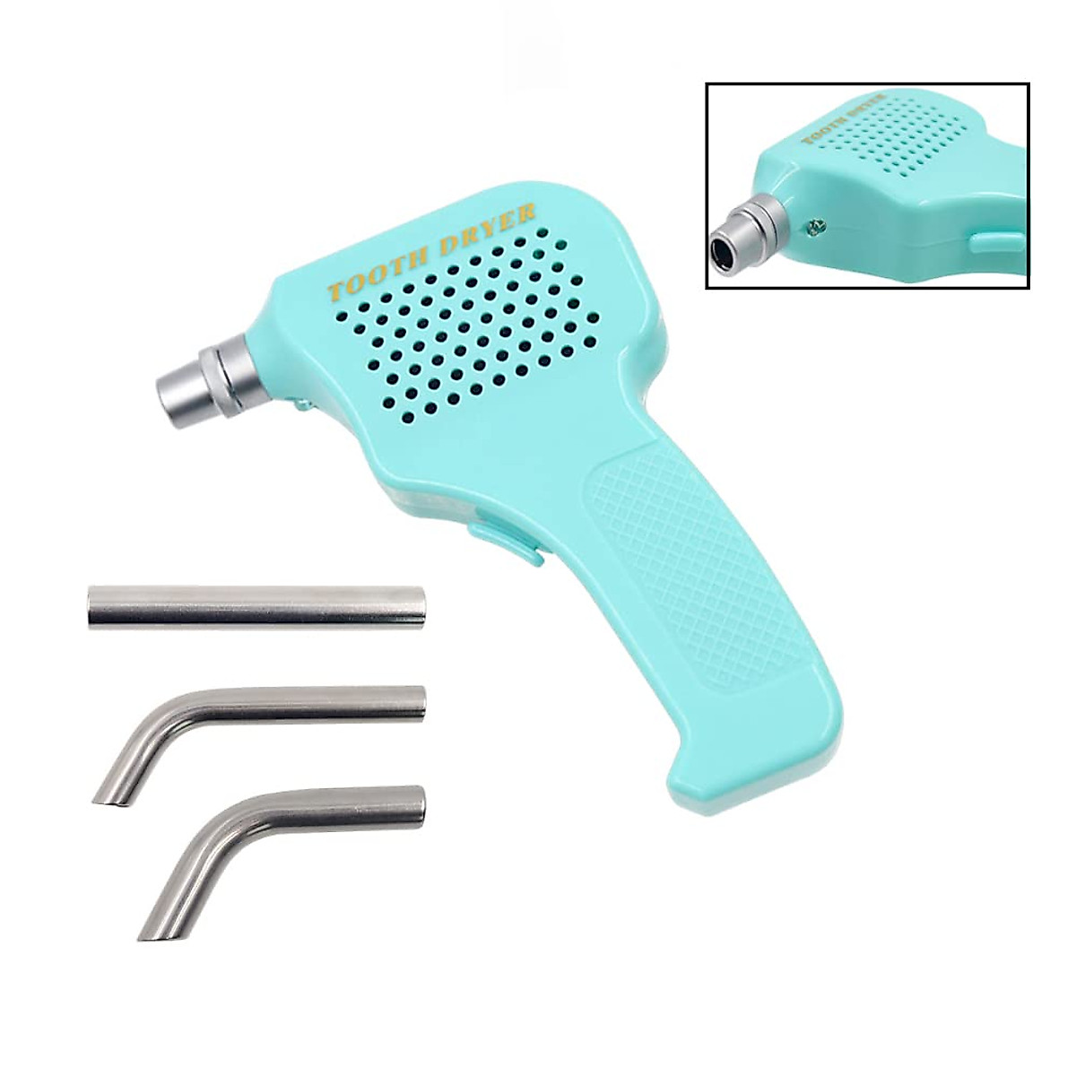 Tooth Dryer Warm Air Drying Machine with 2 Nozzles for Orthodontics