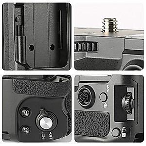 Meike MK-A7R IV Professional Vertical Battery Grip Compatible with Sony A7IV A7RIV A9II