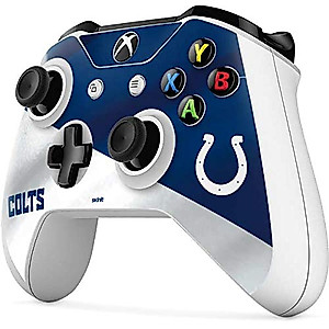 Skinit Decal Gaming Skin compatible with Xbox One S Controller - Officially Licensed NFL Indianapolis Colts Design