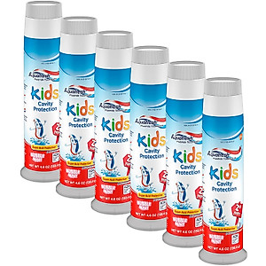 Aquafresh Kids Cavity Protection Toothpaste 4.6oz (6 Pack)