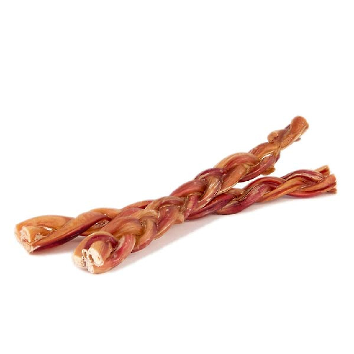 K9warehouse Braided Bully Sticks for Dogs - 12 inch (3 Count)