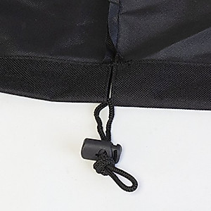 AnyWeather Central Air Conditioner Full Outdoor Cover, Black