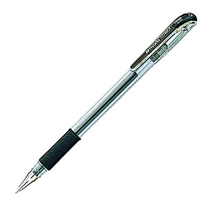 Pentel Arts Hybrid Technica 0.3 mm Pen, Ultra Fine Point, Black Ink, Box of 12 (KN103-A)