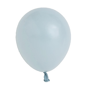 Beaumode Blue Balloon Arch Kit Dusty Blue Baby Blue Balloons for Baby Shower Boy Birthday Gender Reveal Bridal Shower Party Decorations (Blue Slate)