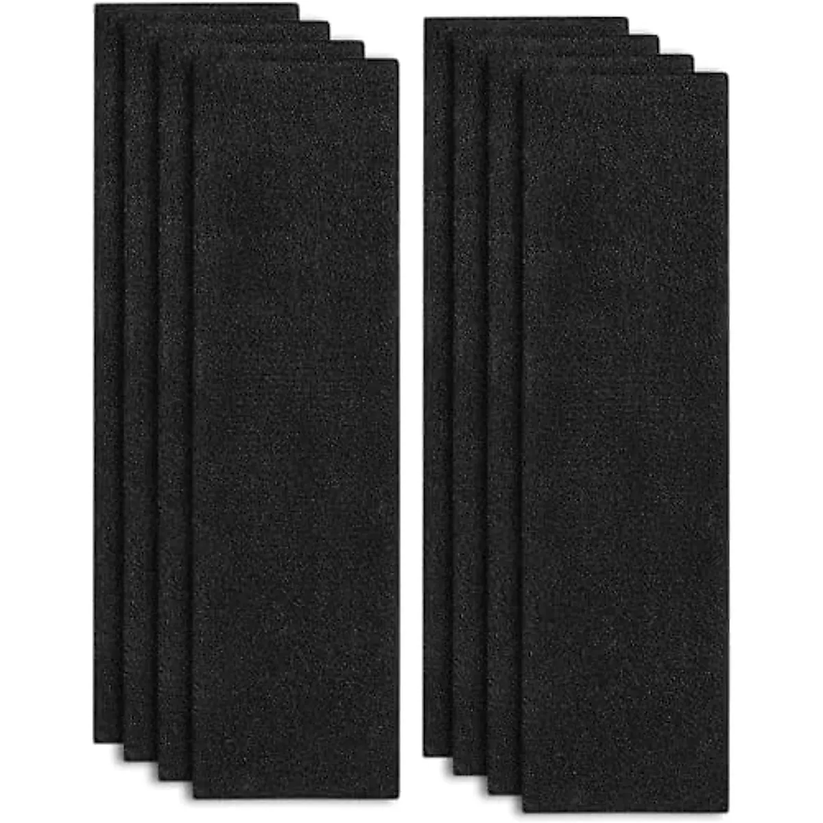 FLT4825 HEPA Filter B Replacement for Germ-Guardian Filter B, Compatible with 22" Air Pu-rifier AC4825E AC4825 AC4300 AC4900CA AP2200CA AP2800CA, 2 HEPA and 8 Pre-Filter