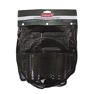 Coleman 2-person Dinner Set, Colors may vary