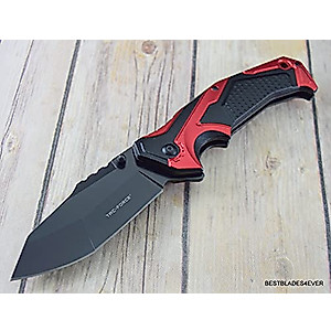 8.5 Inch Open Folding Pocket Knife With Clip Outdoor Survival Hunting Knife for Camping by Survival Steel