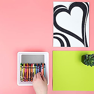 LIVORINI Drawer Organizers | Kitchen Drawer Organizer, Desk Drawer Organizer, Junk Drawer Organizer | Organization and Storage Tray [4 Pcs]