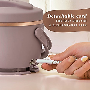 Crockpot Electric Lunch Box, Portable Food Warmer for On-the-Go, 20-Ounce, Blush Pink