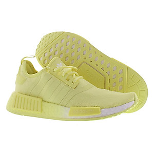 adidas Originals NMD R1 Womens Shoes Size 6, Color: Lime Yellow/White