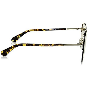 Kate Spade Sunglasses (Safilo Group) Women's Jakayla Aviator Sunglasses, Dark Havana, 62 mm