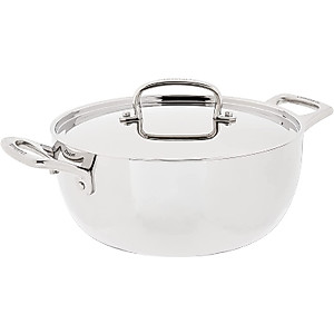 Cuisinart French Classic Tri-Ply Stainless 4.5-Quart Dutch Oven with Cover