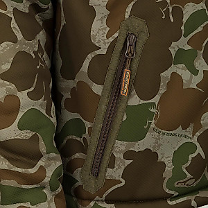 Drake Waterfowl Men's Silencer Full Zip Jacket with Agion, Realtree Edge, Large