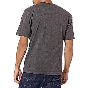 Carhartt Men's Loose Fit Heavyweight Short-Sleeve Logo Graphic T-Shirt,Carbon Heather2X-Large