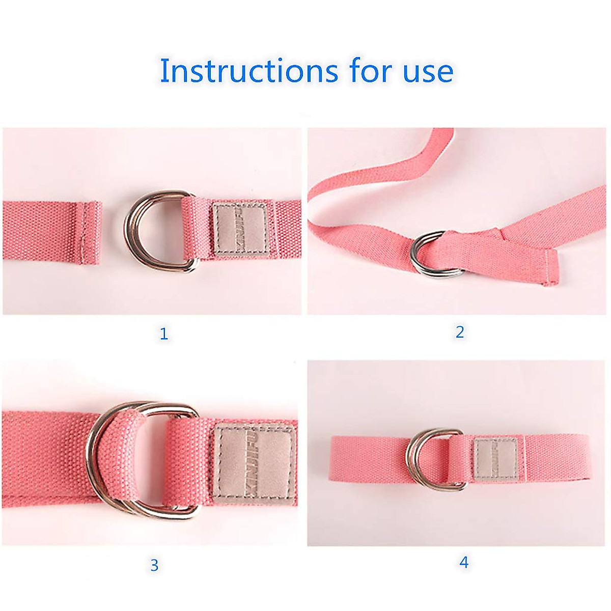 MEISONG Yoga Blocks 2 Pack Set - (Yoga Block with 1 Yoga Strap) High Density Soft EVA Foam Block for Yoga, General Fitness, Pilates, Stretching and Toning Workouts