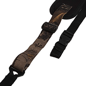 Hunters Specialties Quick Release Bow Sling - Archery Hunting Cushioned Non-Slip Neoprene Realtree Camo Bow Sling