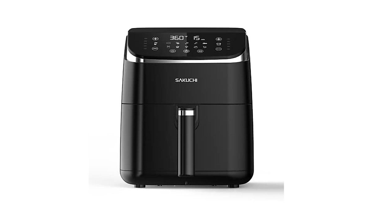 Sakuchi 5.8Qt Air Fryer - 10-in-1 Digital Cooker