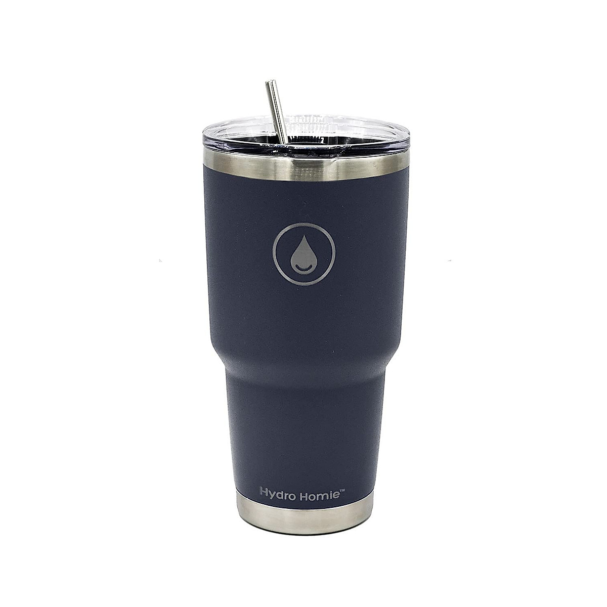 HYDRO HOMIE Tumbler - Premium Stainless Steel Triple Wall Vacuum Insulated with Triple Shield Technology 30 oz Navy Twilight