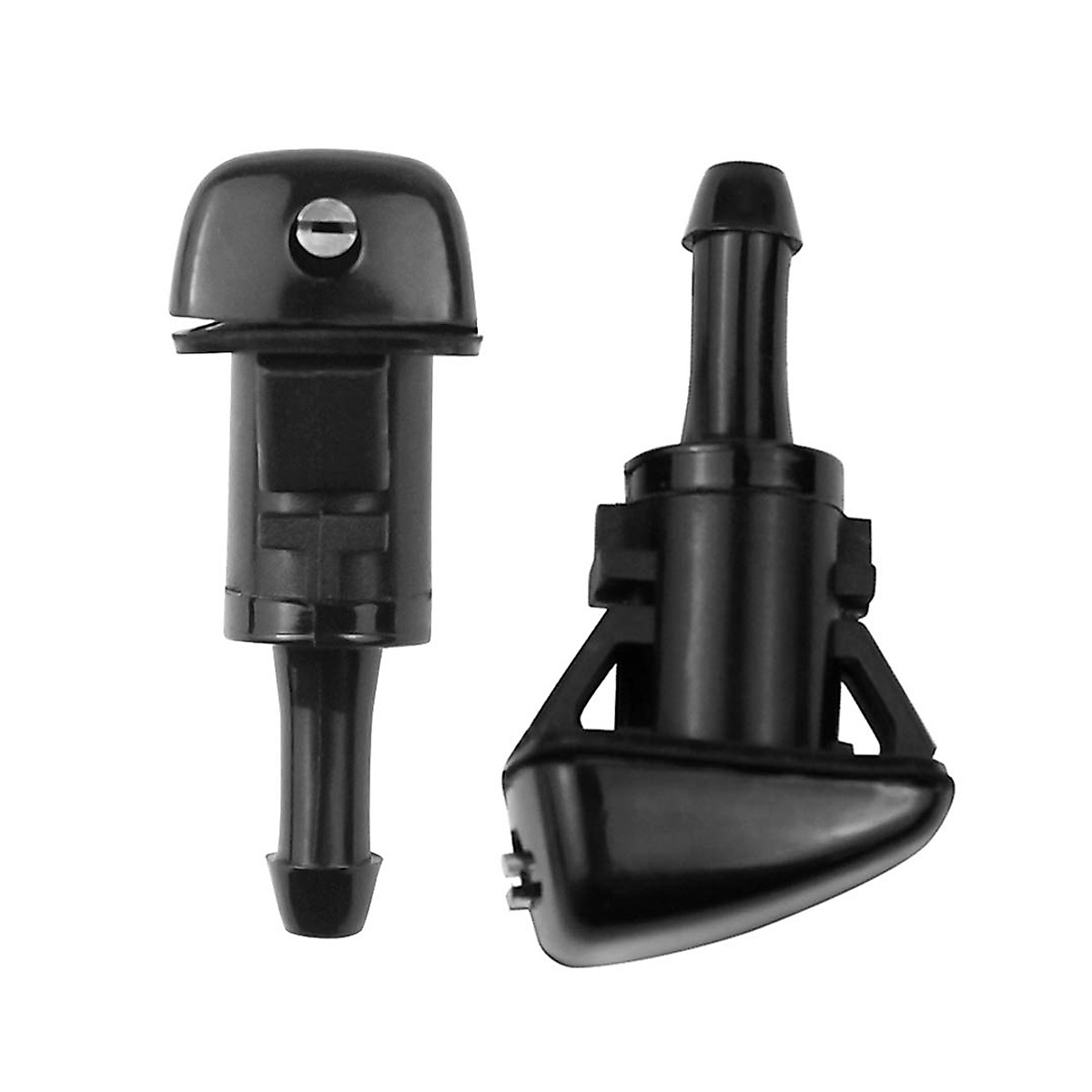 Direct Replacemnt Adjustable Windshield Washer Nozzle Mist Spray Type for 2002-2004 Oldsmobile Bravada, 2002-2009 GMC Envoy, 2002-2009 Chevrolet Trailblazer, Replace OE for 15878745